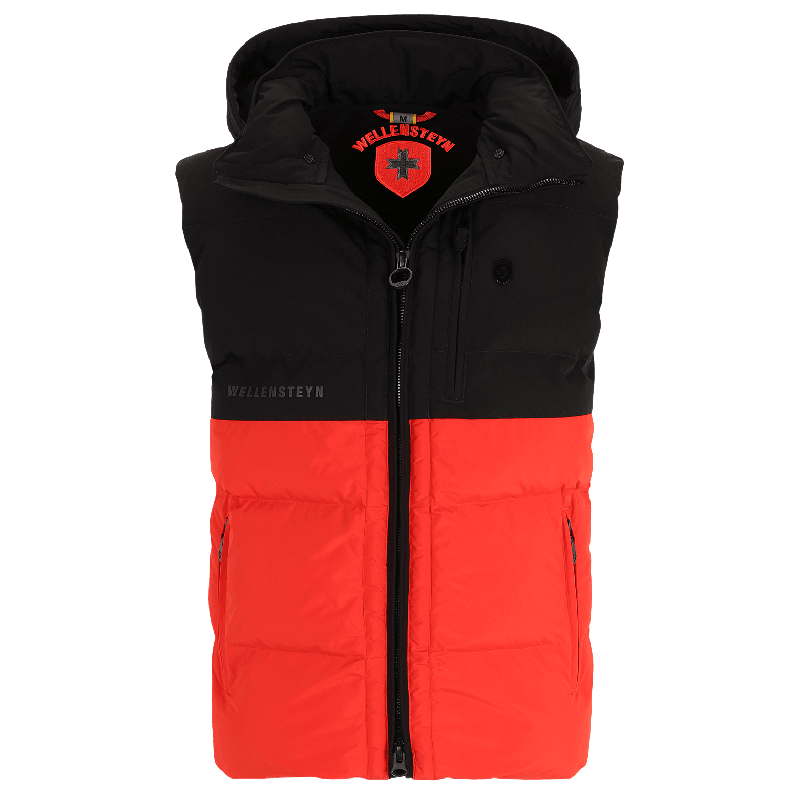 Royal Flash Vest Men,2004,Firered/Black | Wellensteyn